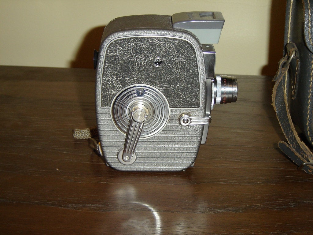 Vintage Keystone Capri K25 8 mm movie camera with case f2.3 half inch ...